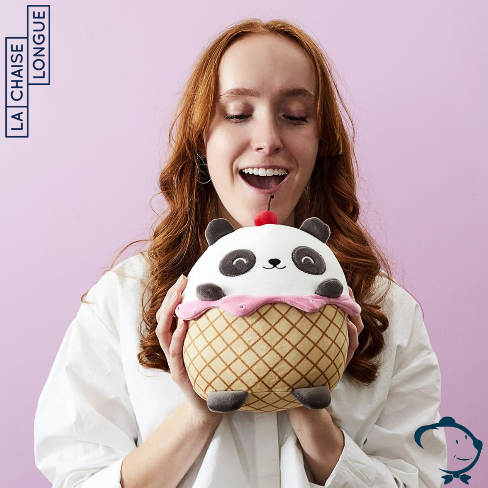 Peluche Yummy Panda Ice Cream - Le Chalet des Peluches